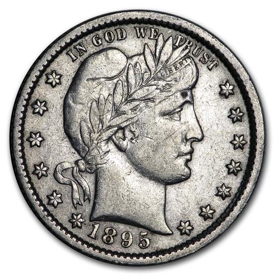 Buy 1895-O Barber Quarter XF | APMEX
