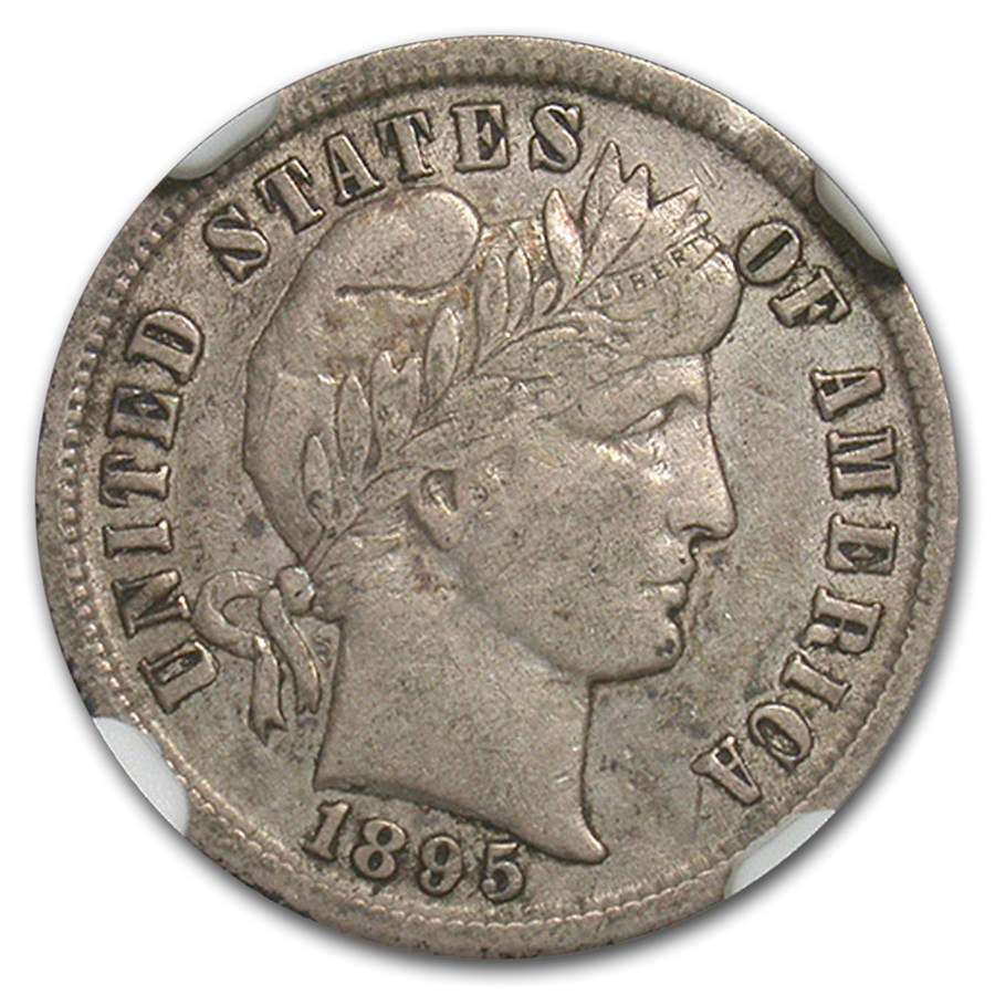 Buy 1895-S Barber Dime VF-35 NGC | APMEX