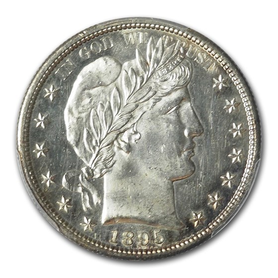 Buy 1895-S Barber Half Dollar MS-64 PCGS | APMEX