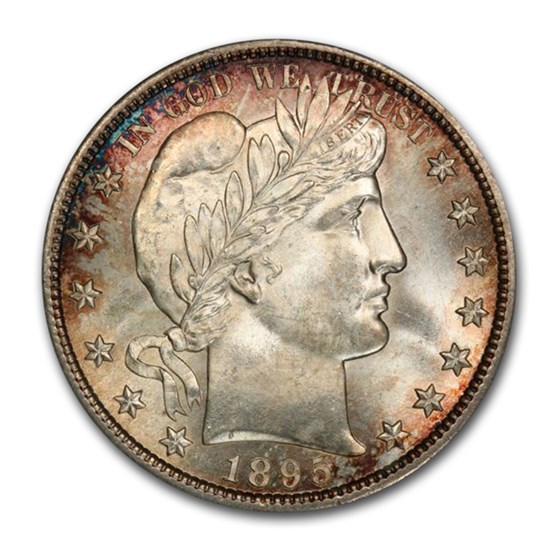 Buy 1895-S Barber Half Dollar MS-66 PCGS | APMEX