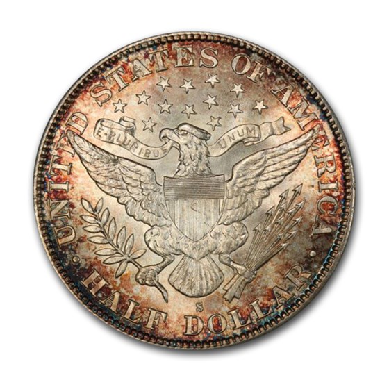 Buy 1895-S Barber Half Dollar MS-66 PCGS | APMEX
