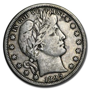 Buy 1895-S Barber Half Dollar VF | APMEX