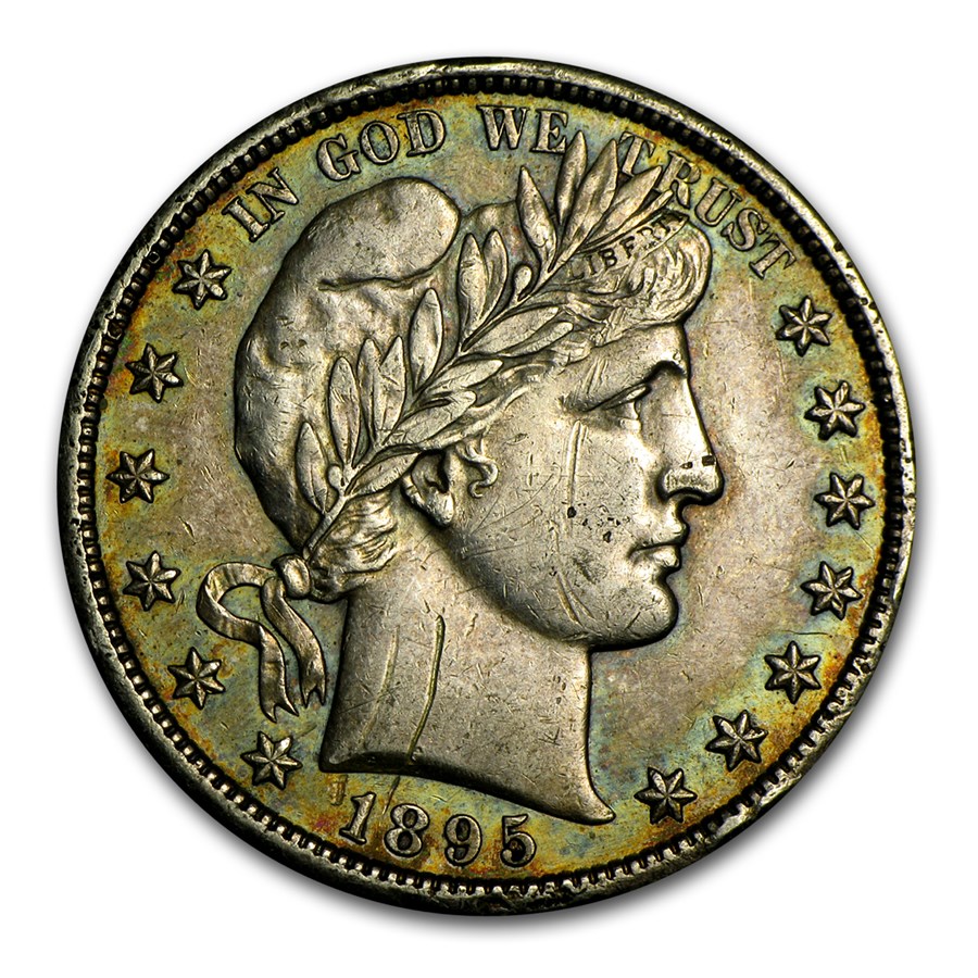 Buy 1895-S Barber Half Dollar XF Details | APMEX
