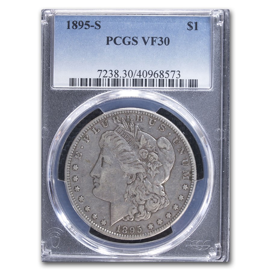 Buy 1895-S Morgan Dollar VF-30 PCGS | APMEX