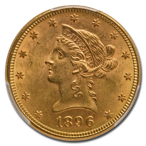 Buy 1896 $10 Liberty Gold Eagle MS-63 PCGS | APMEX