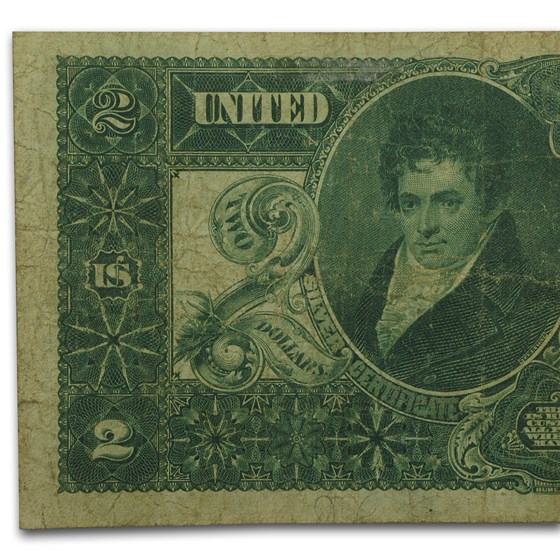 Buy 1896 $2.00 Silver Certificate Educational Note VG/Fine FR#244 | APMEX