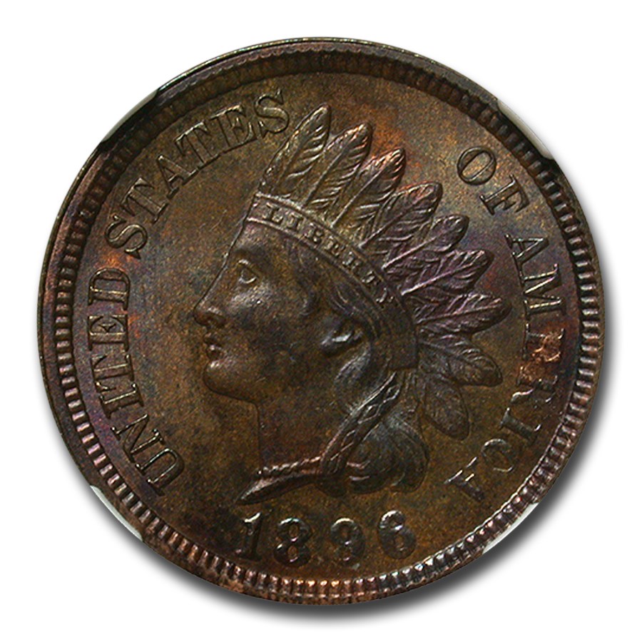 Buy 1896 Indian Head Cent MS-63 NGC (Brown) | APMEX