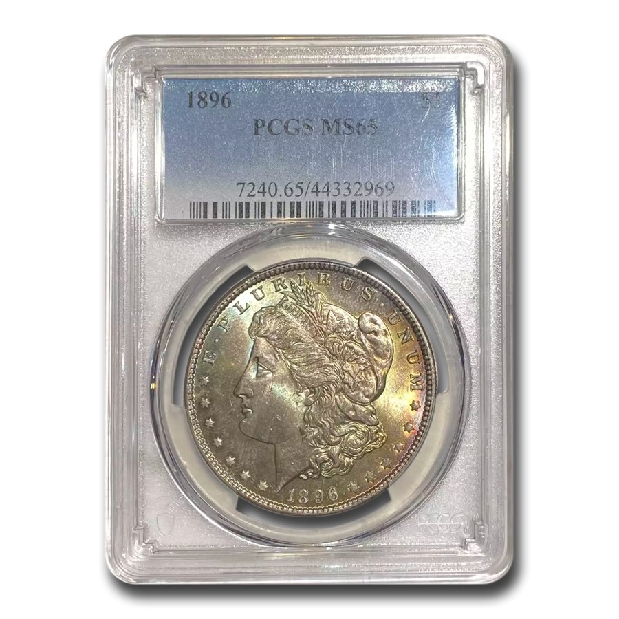 Buy 1896 Morgan Dollar MS-65 PCGS (Toned) | APMEX