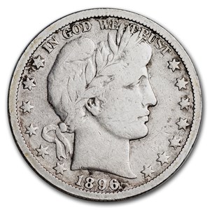Buy 1896-O Barber Half Dollar Fine Details (Cleaned) | APMEX