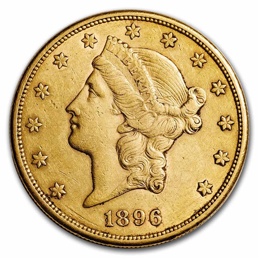 Buy 1896-S $20 Liberty Gold Double Eagle XF | APMEX