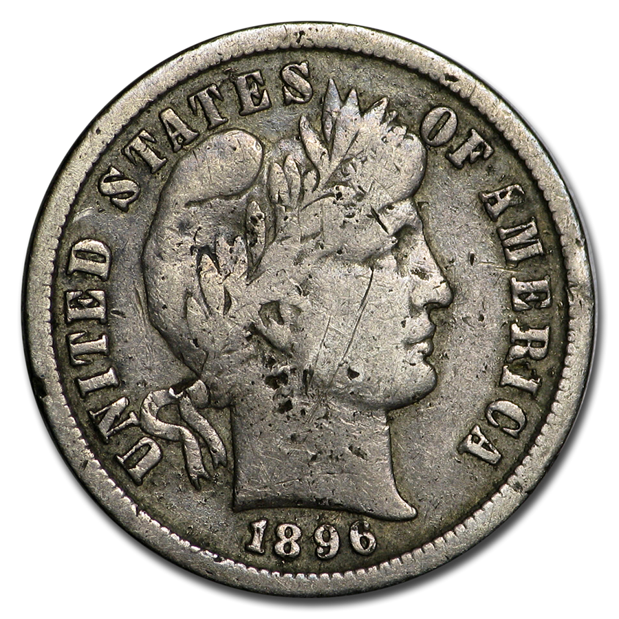 Buy 1896-S Barber Dime VF (Details) | APMEX