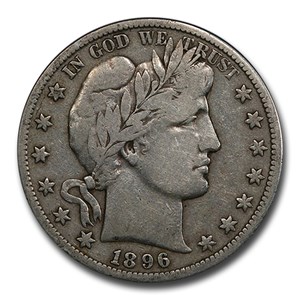 Buy 1896-S Barber Half Dollar Fine-15 PCGS | APMEX