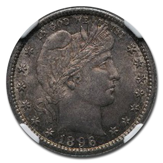 Buy 1896-S Barber Quarter MS-65 NGC | APMEX