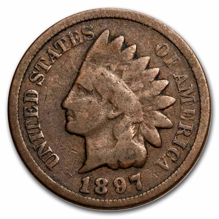 Buy 1897 Indian Head Cent Fine | APMEX