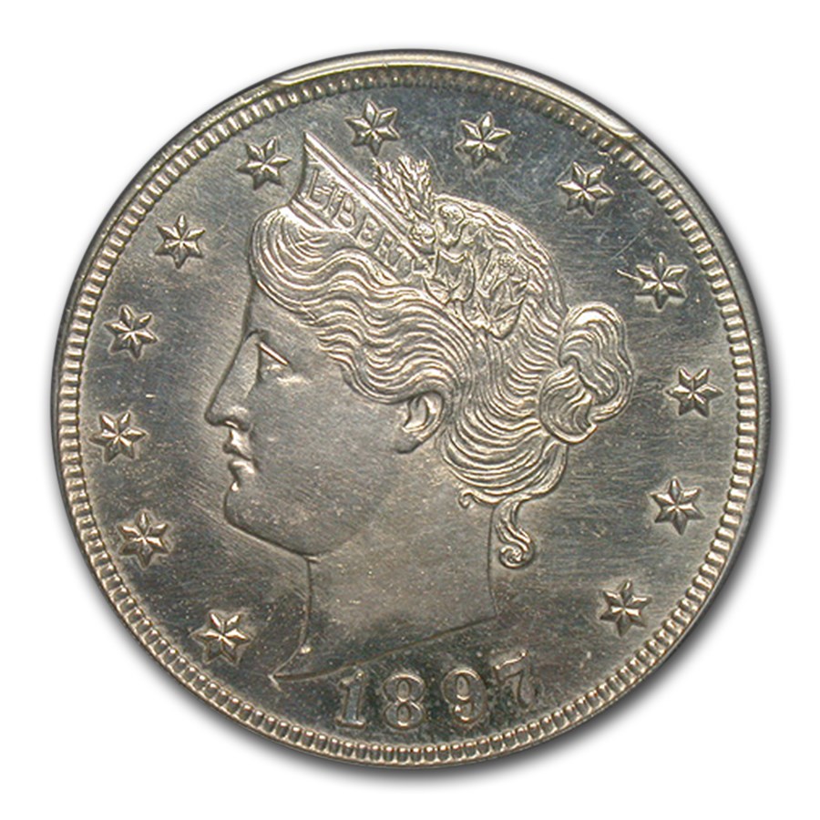 Buy 1897 Liberty Head V Nickel PR-61 PCGS | APMEX