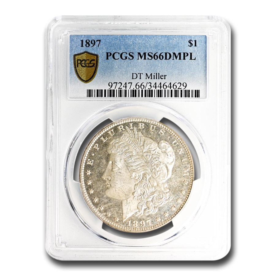 Buy 1897 Morgan Dollar DMPL MS-66 PCGS | APMEX