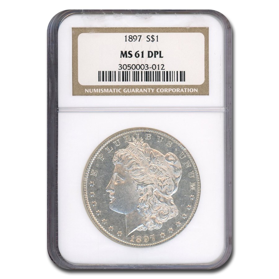 Buy 1897 Morgan Dollar MS-61 NGC (DPL) | APMEX