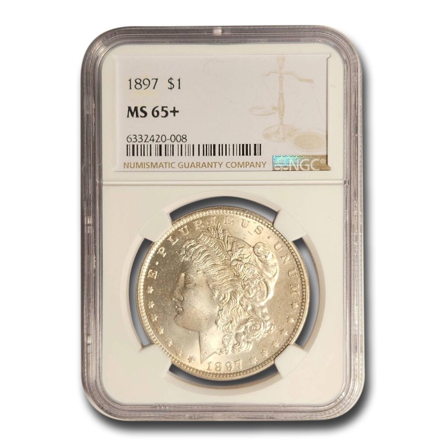 Buy 1897 Morgan Dollar MS-65+ NGC | APMEX