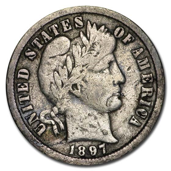 Buy 1897-O Barber Dime Fine (Details) | APMEX