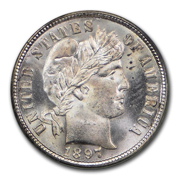 1897 O Barber Dime Value - APMEX