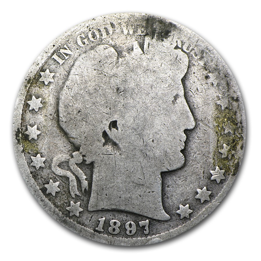 Buy 1897-O Barber Half Dollar AG (Details) | APMEX