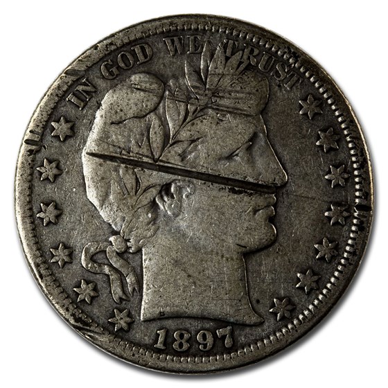 Buy 1897-S Barber Half Dollar Fine (Details) | APMEX
