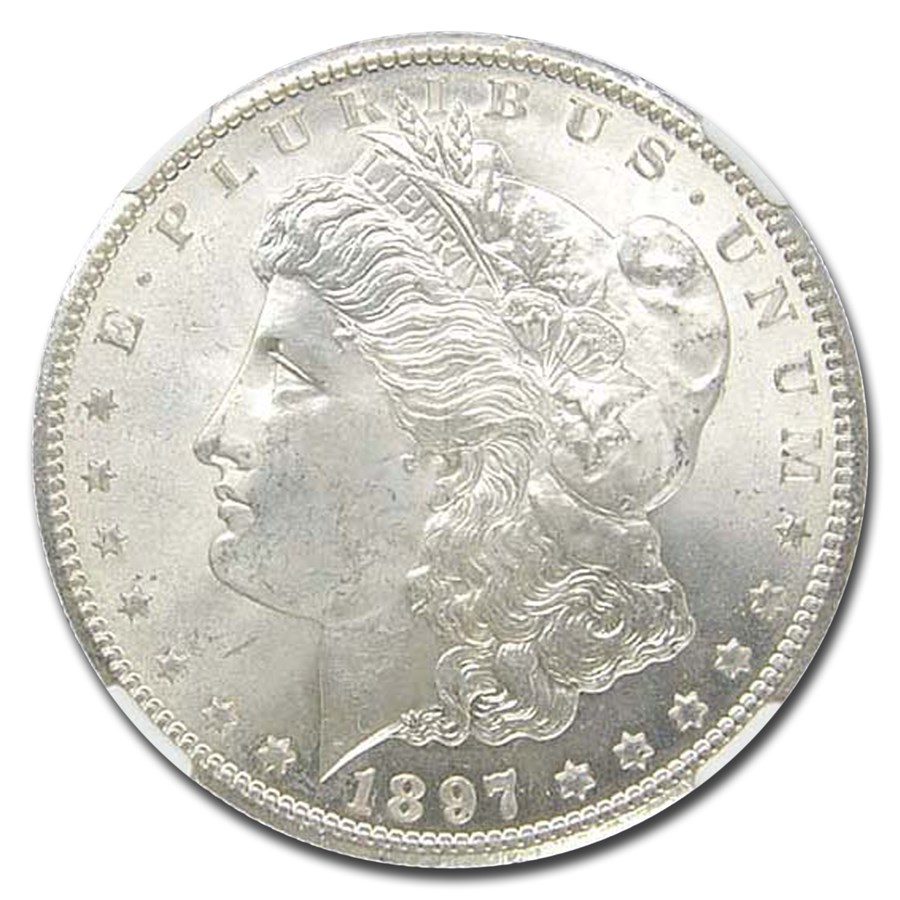 Buy 1897-S Morgan Dollar MS-63+ NGC | APMEX