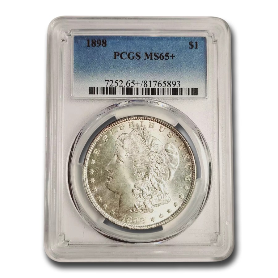 Buy 1898 Morgan Dollar MS-65+ PCGS | APMEX