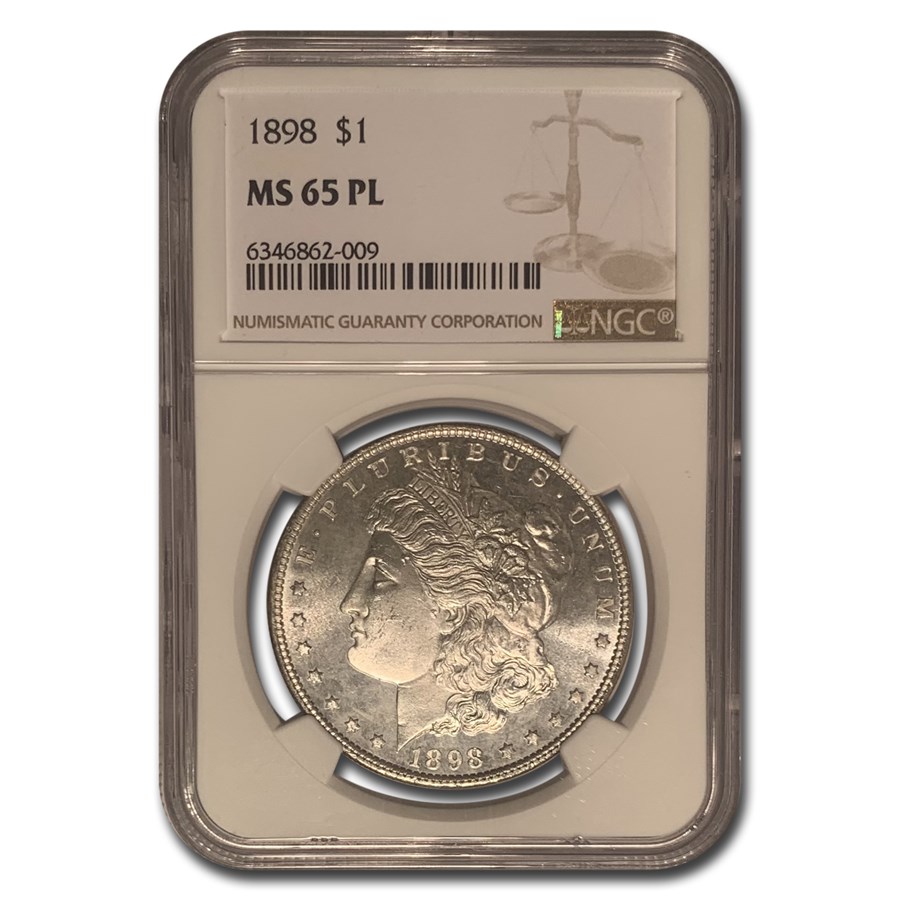 Buy 1898 Morgan Dollar PL MS-65 NGC | APMEX