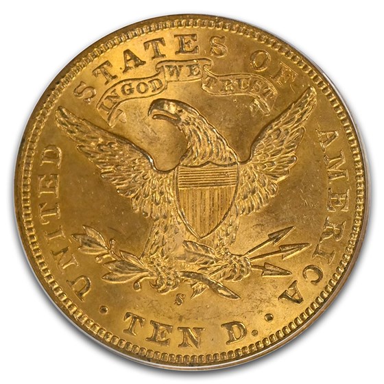 Buy 1898-S $10 Liberty Gold Eagle MS-62 PCGS | APMEX