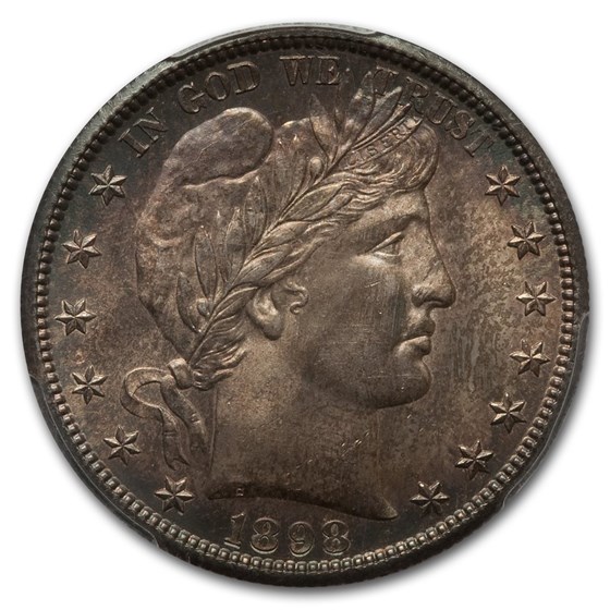 Buy 1898-S Barber Half Dollar MS-65 PCGS | APMEX