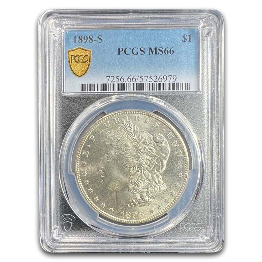 Buy 1898-S Morgan Dollar MS-66 PCGS | APMEX