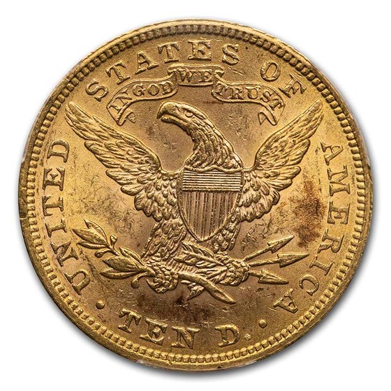 Buy 1899 $10 Liberty Gold Eagle MS-62 PCGS | APMEX