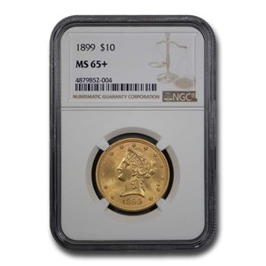 Buy 1899 $10 Liberty Gold Eagle MS-65+ NGC | APMEX
