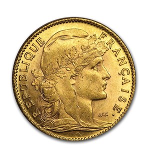 Buy 1899-1914 France Gold 10 Francs Rooster BU | APMEX