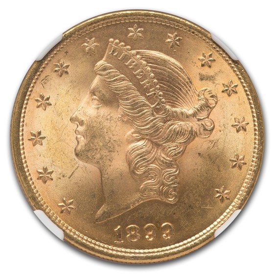 Buy 1899 $20 Liberty Gold Double Eagle MS-65+ NGC | APMEX