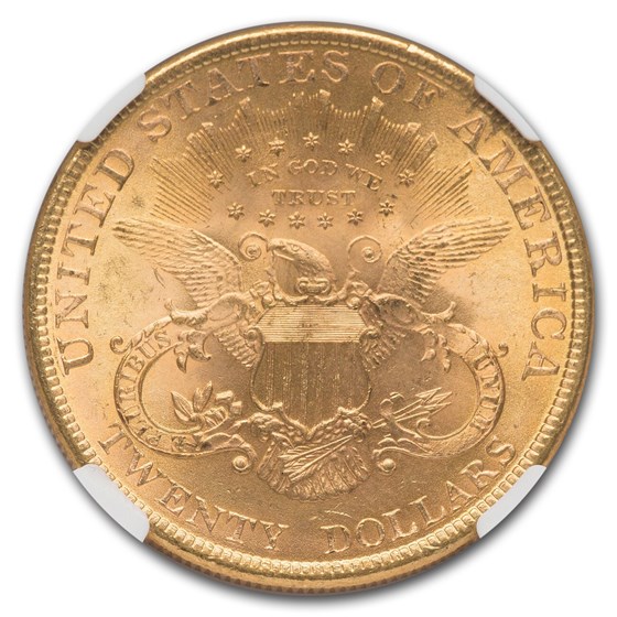 Buy 1899 $20 Liberty Gold Double Eagle MS-65+ NGC | APMEX