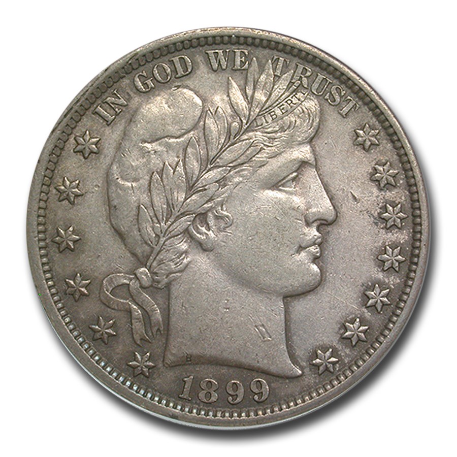 Buy 1899 Barber Half Dollar AU-53 NGC | APMEX
