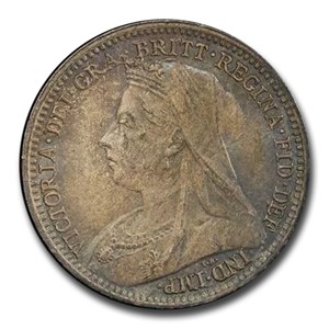 1899 Great Britain Silver 3 Pence MS-65 PCGS