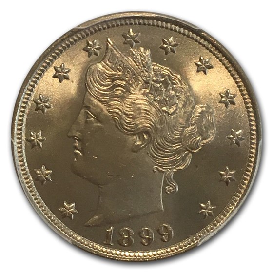 Buy 1899 Liberty Head V Nickel MS-65+ PCGS | APMEX