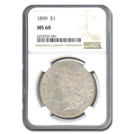 Buy 1899 Morgan Dollar MS-60 NGC | APMEX
