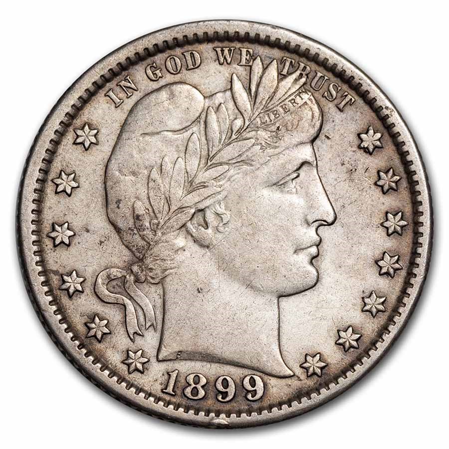 Buy 1899-O Barber Quarter XF | APMEX