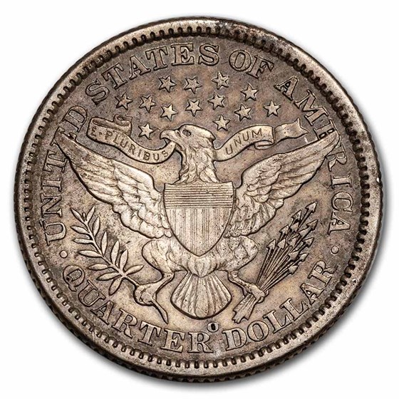 Buy 1899-O Barber Quarter XF | APMEX