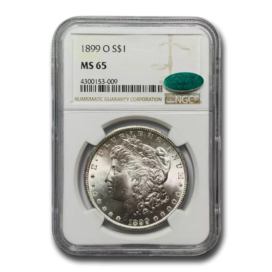 Buy 1899-O Morgan Dollar MS-65 NGC CAC | APMEX