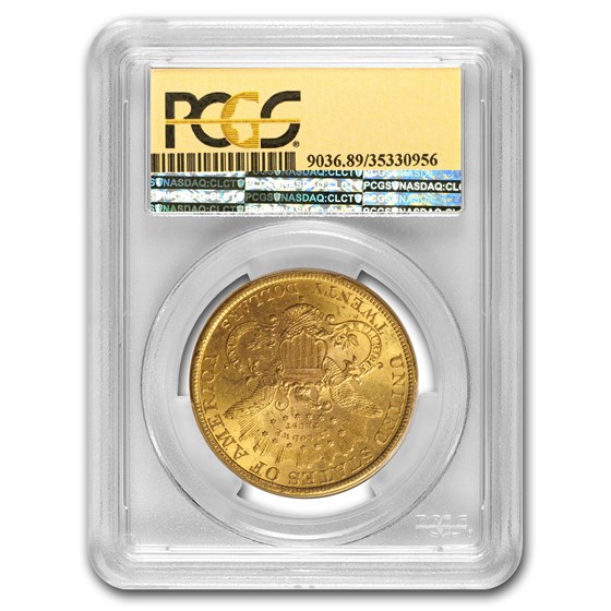 Buy 1899-S $20 Liberty Gold Double Eagle BU PCGS (Prospector Label) | APMEX