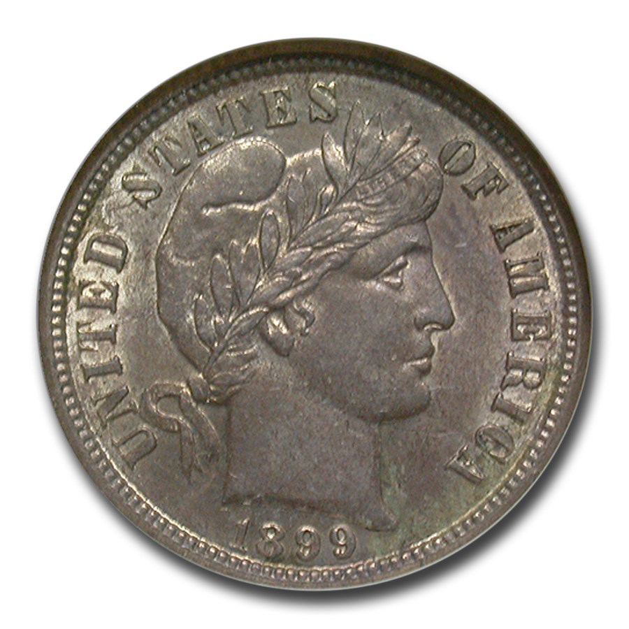 Buy 1899-S Barber Dime MS-61 NGC | APMEX