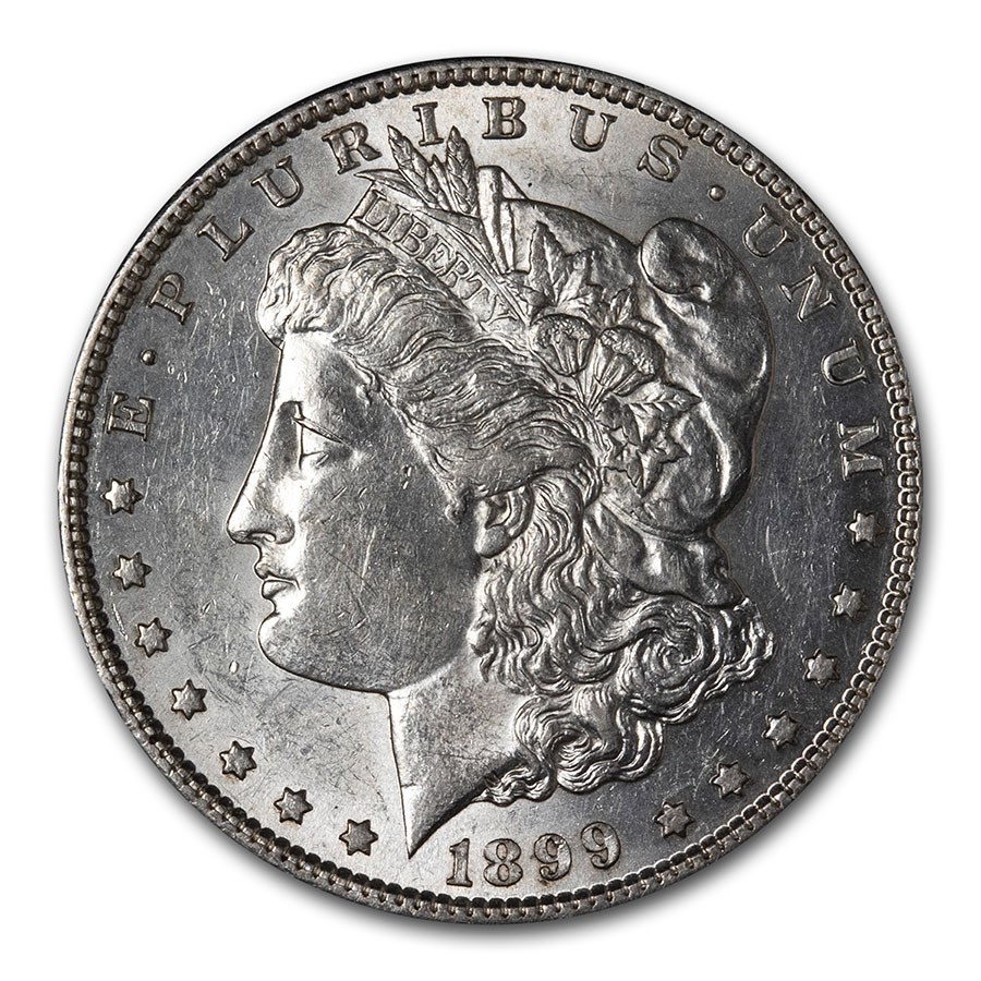 Buy 1899-S Morgan Dollar AU-58 | APMEX
