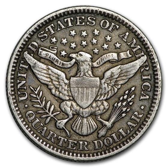 Buy 1900 Barber Quarter VF | APMEX