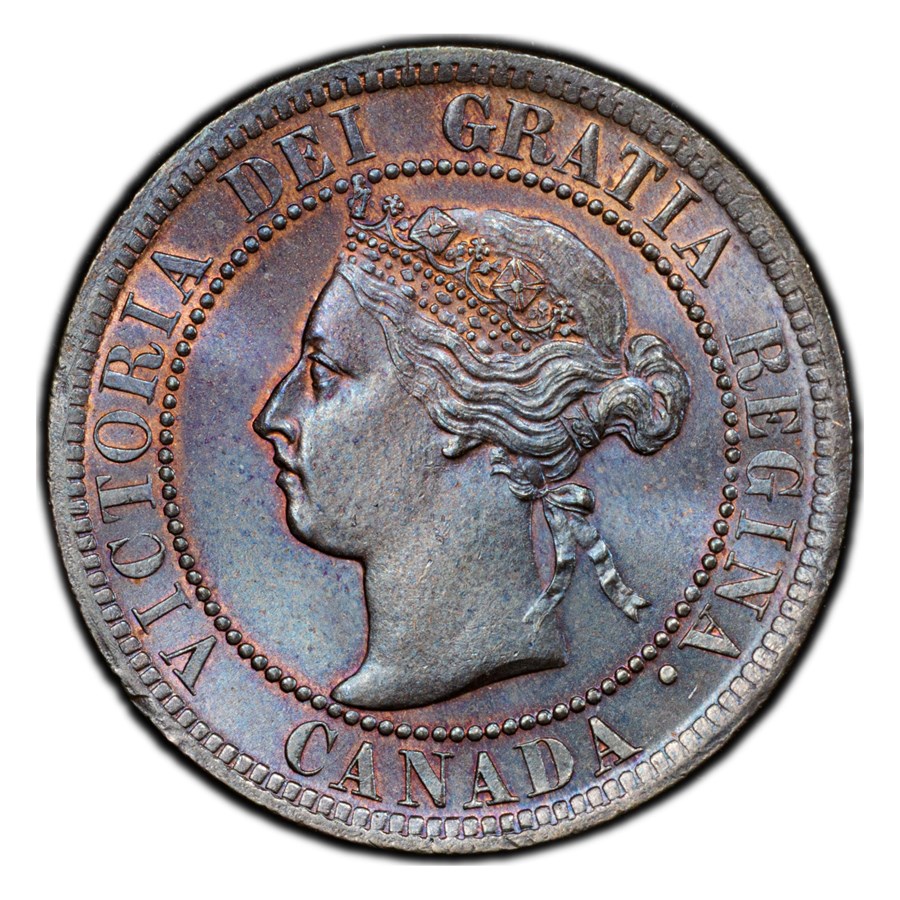 Buy 1900-H Canadian Large Cent Victoria MS-64 PCGS BN | APMEX