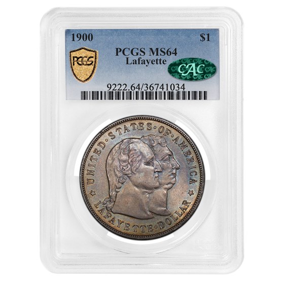1900 Lafayette Dollar MS-64 PCGS CAC